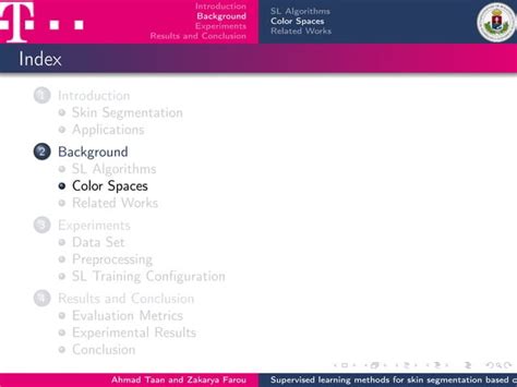 Supervised Learning Methods For Skin Segmentation Based On Color Pixel