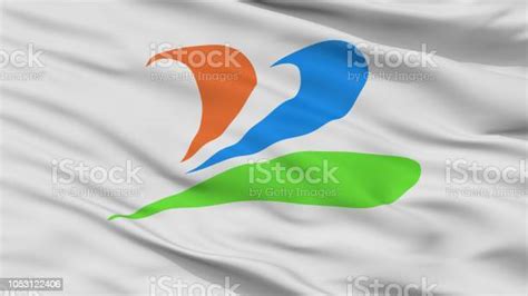 우에노 하 라 시 플래그 일본 야마나시 현 근접 촬영 보기 0명에 대한 스톡 사진 및 기타 이미지 0명 3차원 형태 곡선
