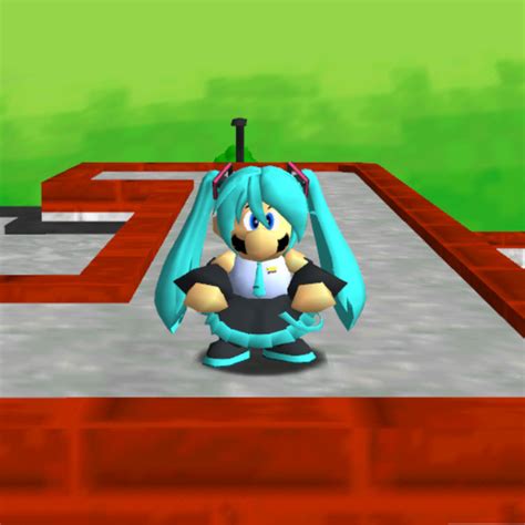 Hatsune Mario Colorable Sm64ex Coop Mod For Super Mario 64 Co Op Ex And Dx Sm64coop Mods