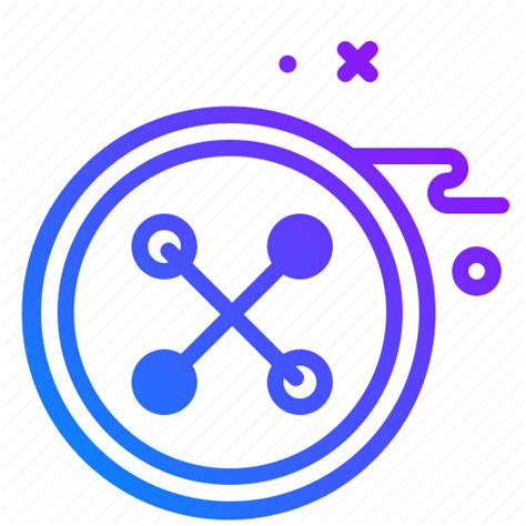 Button Fabrics Sewing Icon Download On Iconfinder