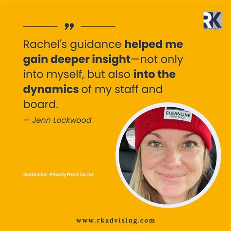 Jenn Really Wanted A Clear Leadership Vision Heres How She Got What