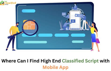 where can i find high end classified script with mobile app