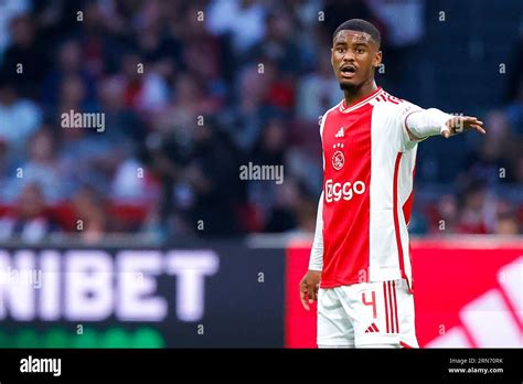 AMSTERDAM NETHERLANDS AUGUST 31 Jorrel Hato AFC AJAX During The