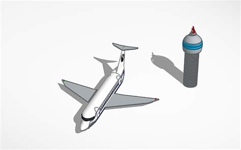 3d Design Plane For Contest Tinkercad