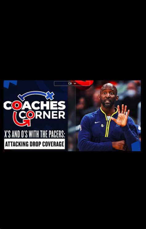 Coaches Corner With Coach Lloyd Attacking Drop Coverage The