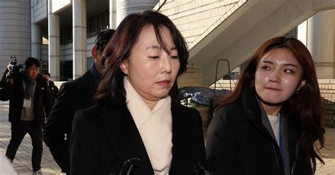 문화계 블랙리스트 사건 징역 1년 2개월 선고 받은 조윤선