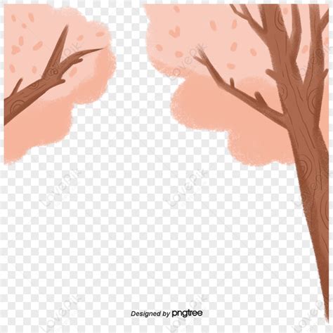 핑크 나무 일러스트 나뭇가지 목문인간지원자남자 Png 일러스트 무료 다운로드 Lovepik