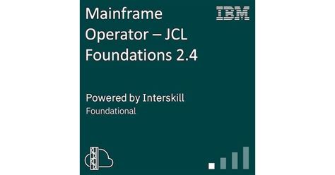 Roman Piński On Linkedin Interskill Mainframe Operator Jcl
