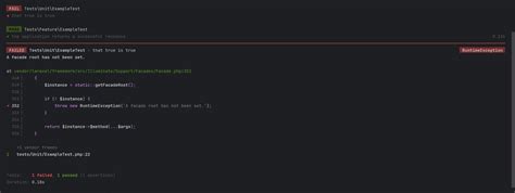 Laravel 10x A Facade Root Has Not Been Set解决办法 Molefts Blog