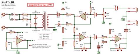 Electronique Realisations Insert Ligne Tel 002