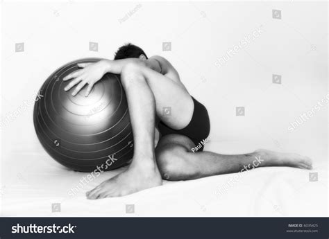 Nude Male Sitting Down On Floor Stock Photo Shutterstock