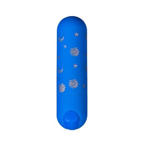 Luna Super Charged Mini Bullet W Stars And Moon Pattern Kinky Edge Kinky Sex Toys