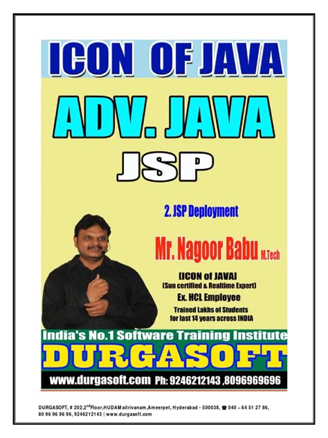 Jsp Deployment Pdf Java Server Pages Directory Computing