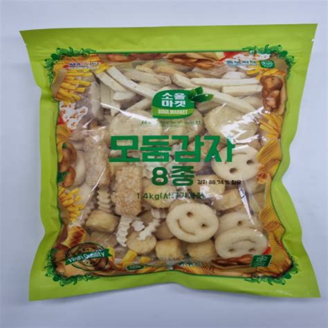 소울마켓 모둠감자8종 벨기에 미국 1 4kg [유탕] 소울푸드