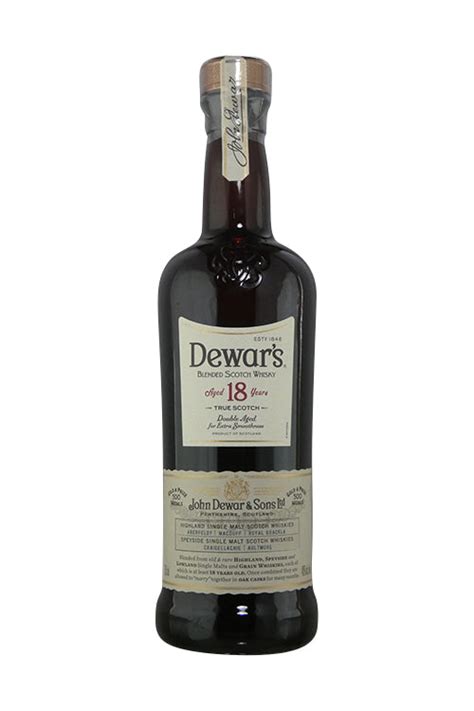 Dewars 18 Year Old (750ml) – Cellar.com