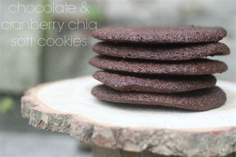 Mummy Mishaps Facebook Page Soft Cookie Cranberry Chia Cookies