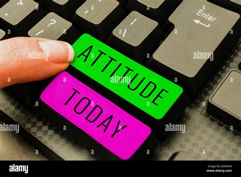 Handwriting Text Attitude Business Showcase Settled Way Of Thinking Or