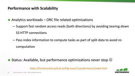 introduction to hortonworks data cloud for aws ppt