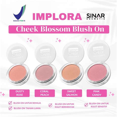 Jual Implora Cheek Blossom Blush On Shopee Indonesia