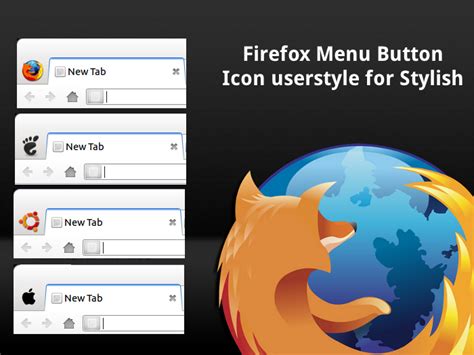 Firefox Menu Button Icon