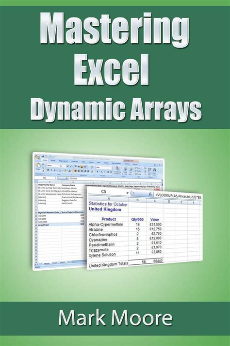 Amazon Com Mastering Excel Dynamic Arrays EBook Moore Mark Kindle Store