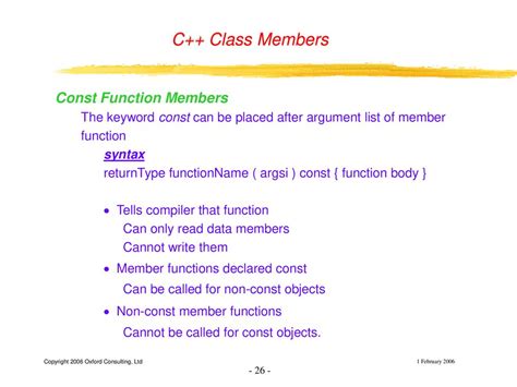 c class members class definition class name { public constructor s