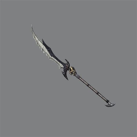 Daedric Halberd The Elder Scrolls Mods Wiki Fandom
