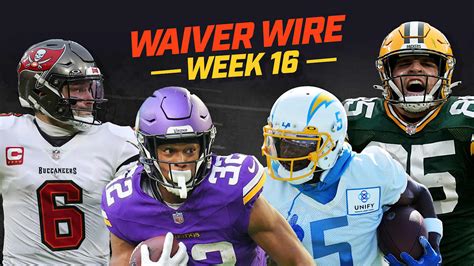 Week 16 Waiver Wire Pickups For The Fantasy Football Semi Finals