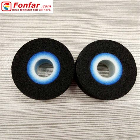 36mm OD 16mm W 11mm ID Scratch Resistant Black Coding Foil Stamping