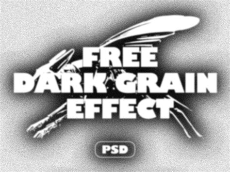 Free Dark Grain Effext Behance