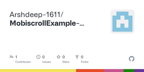 Github Arshdeep 1611mobiscrollexample Latestcode