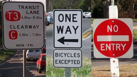 Australian Road Signs For Dummies Car Advice Carsguide