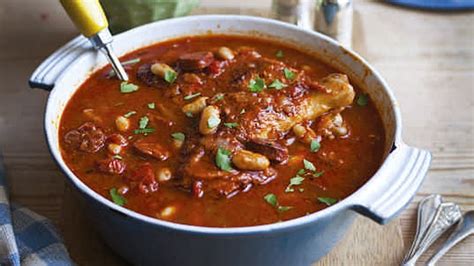 Chorizo Chicken Bean Stew