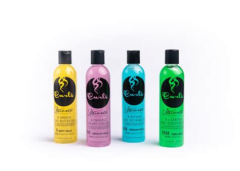 Curls The Ultimate Styling Collection B N Control Gel De Escultura Sujeción Firme 8 Onzas