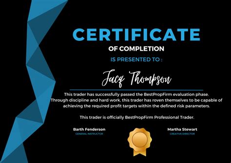 Challenge Certificate Generation Development For The Traders