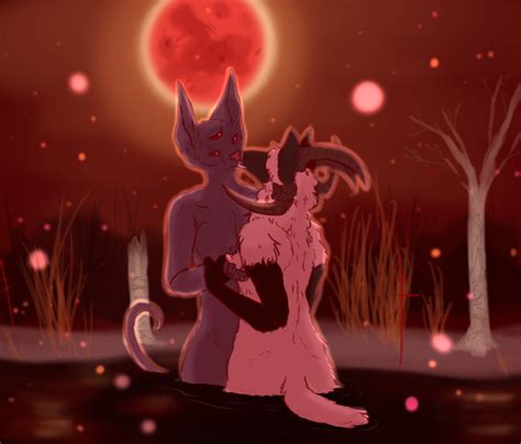 Rule 34 3 Eyes 6 Horns Anthro Beach Black Body Black Fur Bodily