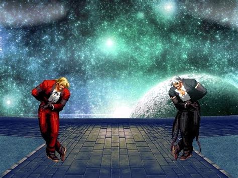 Kof Mugen Rugal Bernstein Vs Dark God Rugal Youtube