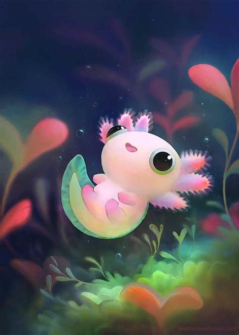 K Axolotl Wallpaper Ixpap