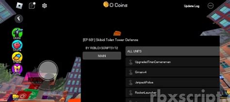 Skibidi Toilet Tower Defense Free Characters Mobile Script Scripts Rbxscript