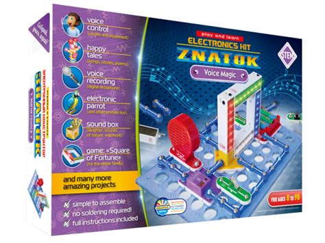 Znatok Electronic Kit Model Voice Magic – Voice Control, Sound Effects