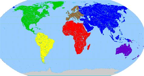The 7 Continents Diagram Quizlet