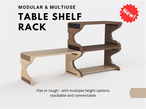 Tabletop Shelf Rack Por Michelem Descargar Modelo Stl Gratuito