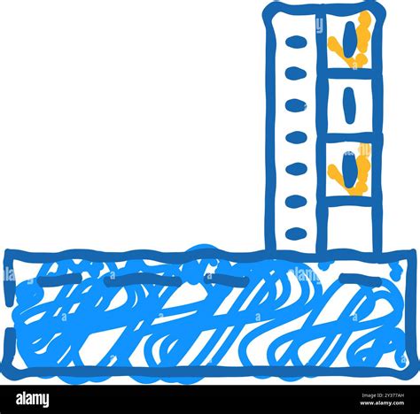 Hydrology Research Hydrogeologist Icon Doodle Illustration Stock Vector