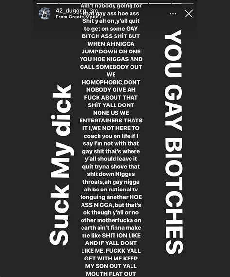 42 Dugg Rapper Posts Homophobic Rant Entertainment News Gaga Daily