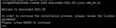 Docker容器安装及配置anaconda环境 Linux配置anaconda环境centos给docker配置anaconda Csdn博客