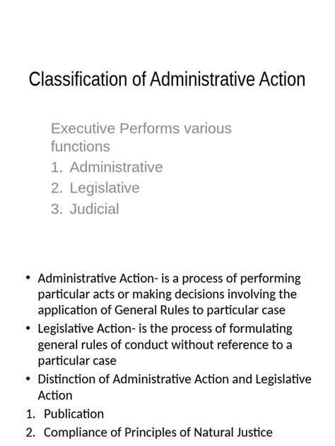 Classification Of Adm Action Pdf Judiciaries Precedent