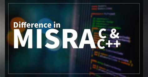 Whats The Difference Between Misra C And Misra C Ldra Limited