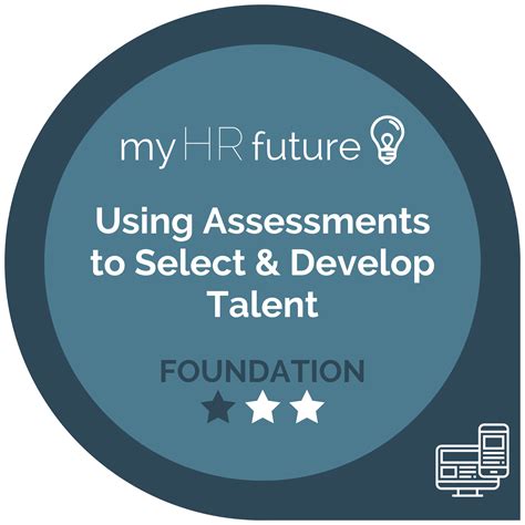 Using Assessments To Select And Develop Talent Online Hr Certification