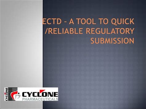 Ectd Ppt