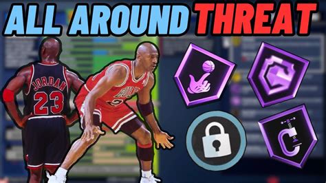 ALL AROUND THREAT NBA K BEST WING BUILD YouTube